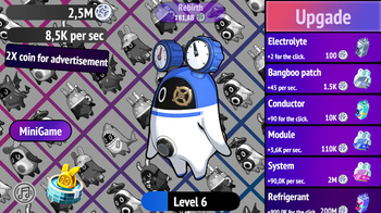Bangboo Clicker: Zenless Zone Zero （由 vensar):网上免费玩 Playhop