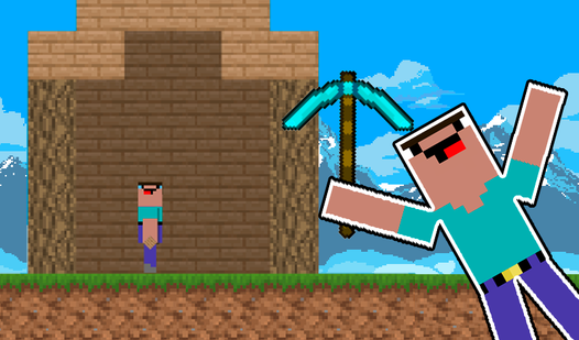 Noob Survival in a Square World （由 Flory_):网上免费玩 Playhop