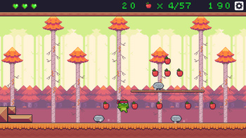 Super Frog Adventure: Juega en línea gratis en Playhop