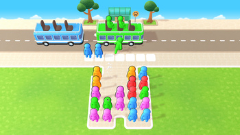 Bus Stop Color Jam (by Cursora Labs): Play Online For Free On Playhop