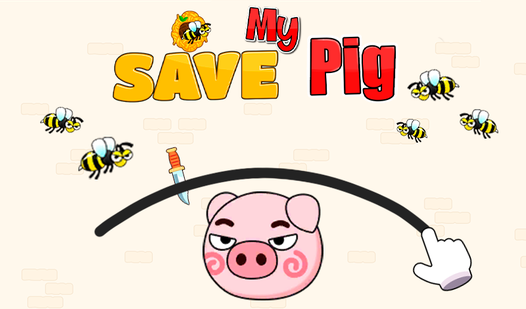 Save My Pig （由 TriangleStudio):网上免费玩 Playhop