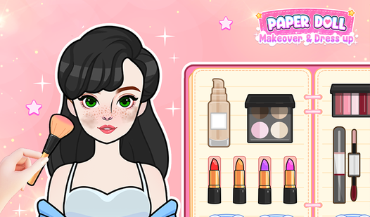 Paper Doll Makeover & Dress Up (przez CyberNex Studios): Graj Online Za ...