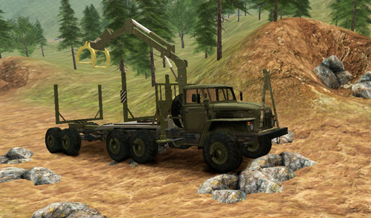 Lumber Truck Simulator 3D （TDS BID開発）: Playhopで無料でオンラインプレイ