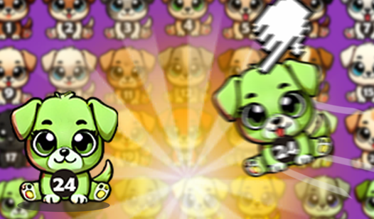 Merge Dogs (van Ivan Kocharovskij): speel gratis online op Playhop