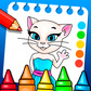 Talking Angela Coloring （EshackGames開発）: Playhopで無料でオンラインプレイ