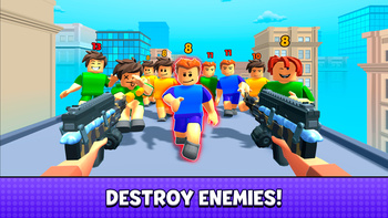 Blocks Shooter 3D! Run, Shoot, Merge Weapons! (by Eccentric): Play ...