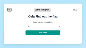 Quiz: Find out the flag (by Denis Pitinov): Play Online For Free On Playhop
