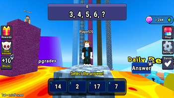Obby : Race on the Math Tower (by AltTab3000Group): Play Online For ...