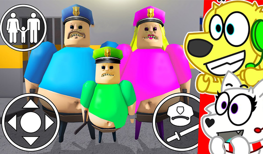 Barry's Police Family: Obby Escape (by TheHumanDungeon): Play Online ...