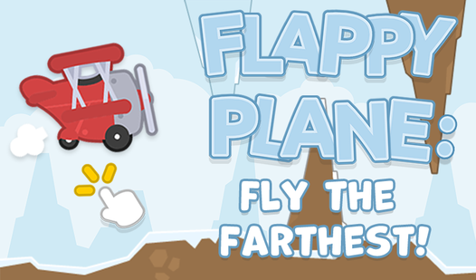 Flappy Plane: Fly the Farthest! （AverageGames開発）: Playhopで無料でオンラインプレイ
