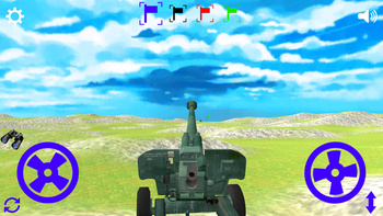 Artillery simulator 3D with friends (by EruditionGames): Play Online ...