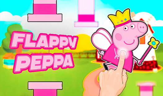 Flappy Peppa (oleh NORTH DOG): Mainkan Online Secara Gratis Di Playhop