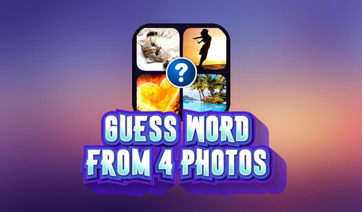 Guess word from 4 photos (by borodavsnegy): Play Online For Free On Playhop