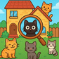 Cat Search (by Rastaman): Play Online For Free On Playhop