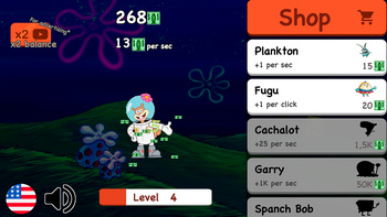 The Evolution of SpongeBob: Clicker! (per tikakalia studio): Juega Gratis Online en Playhop