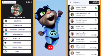 Talking Tom Cat Calls: Chat Prank, Video Call (by Dolzhenko Dev): Play ...