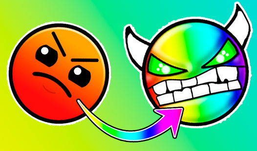 Geometri Dash: Merge Deshes (by AntonShive): Play Online For Free On ...