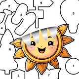 Sticker Book Puzzle: Color By Number: Play Online For Free On Playhop