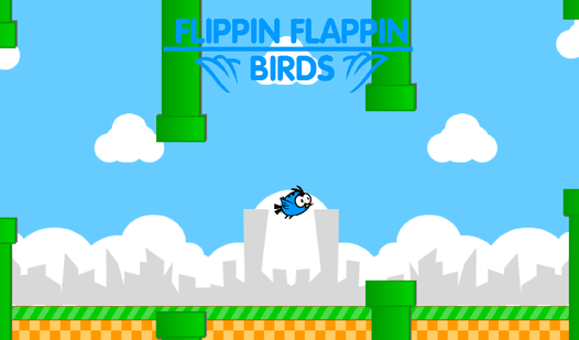 Flippin Flappin Birds （由 Der1ks Games):网上免费玩 Playhop