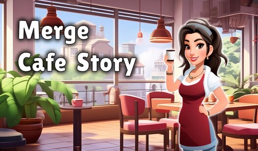 Merge Cafe Story (โดย Golden Nuggets Inc.):เล่นออนไลน์ฟรีบน Playhop