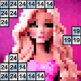 Color by number: Barbie (by Goodwin Games): Play Online For Free On Playhop