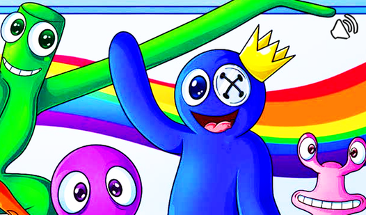 Rainbow Friends. Scary Sounds and Music (by POPULJaRNOE): Play Online ...