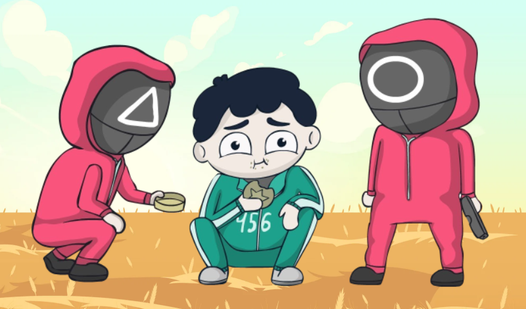 Squid game. Draw a path (per Nat Games): Jugar En Línia De Forma ...