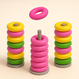 Color Hoop Sort (by Fabrica): Play Online For Free On Playhop