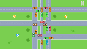 Difficult intersection （由 Just A Studio):网上免费玩 Playhop