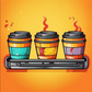 Coffee Sort （ShlyopaGames開発）: Playhopで無料でオンラインプレイ