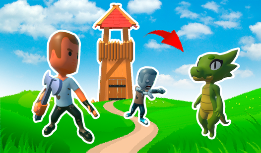 Zombie Idle Strategy: Capture The Tower （由 LunaireGames):网上免费玩 Playhop