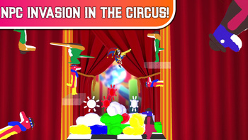 Pomni with a gun in The Amazing Digital Circus (by Blinchik Games ...