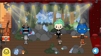 Toca Boca: My Theatre (przez PaperGames): Graj Online Za Darmo Na Playhop