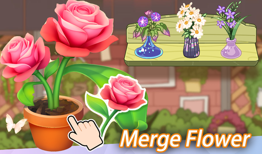 Merge Flower (by CocosGame): Play Online For Free On Playhop