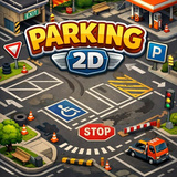Parking 2D: به صورت رایگان آنلاین در Playhop بازی کنید