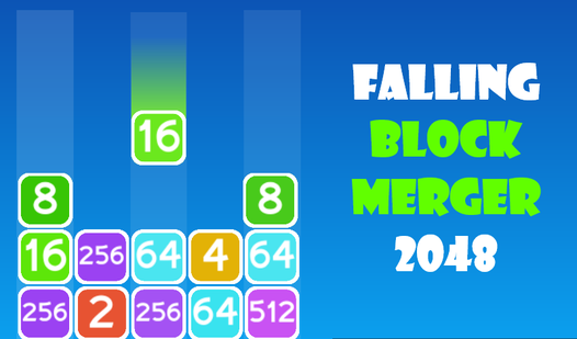 Falling Block Merger 2048 (by Kocherga): Play Online For Free On Playhop