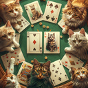 Cat's Solitaire: Juega en línea gratis en Playhop