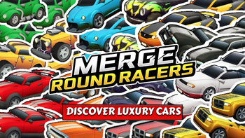 Merge Round Racers (โดย bdeuxagames):เล่นออนไลน์ฟรีบน Playhop