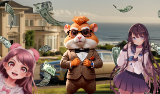 Become a Rich Hamster: Clicker （DeepVibes開発）: Playhopで無料でオンラインプレイ