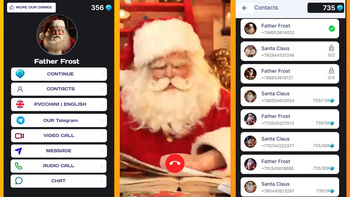 Call Santa Claus: Father Frost Video Call and Chat: Play Online For ...