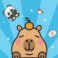 Merge Capybara (per FunCraft Games): Juega Gratis Online en Playhop