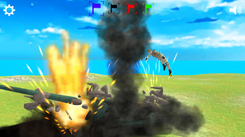 Artillery simulator 3D with friends (by EruditionGames): Play Online ...