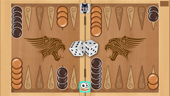 Backgammon Narde online (توسط DNK Studio): بازی آنلاین به صورت رایگان در Playhop