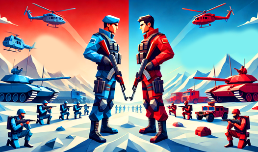 Red - Blue Leader (par GMD): Jouez En Ligne Gratuitement Sur Playhop
