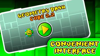 Geometry Dash: Cube 2.2 (by New Place): Play Online For Free On Playhop
