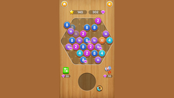 Hexa Wood 2048 (by Just A Studio): Play Online For Free On Playhop