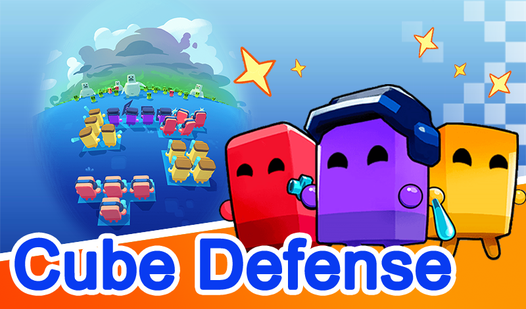 Cube Defense （由 Linder):网上免费玩 Playhop