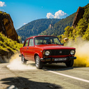 Russian roads: Lada drift （由 DanGame):网上免费玩 Playhop