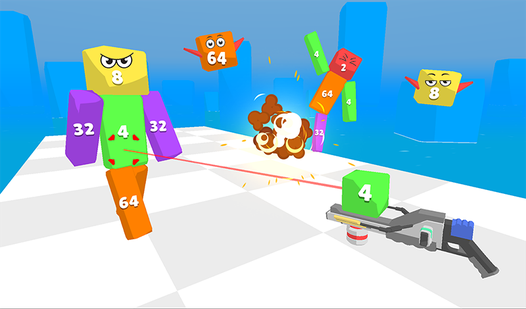 Evil cubes 2048 (by oriken studio): Play Online For Free On Playhop