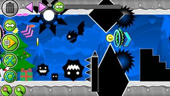 Geometry Dash UFO: Create your own level (by Kokim): Play Online For ...